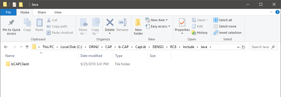 Orin 2 Programming In Java Bcap Packets